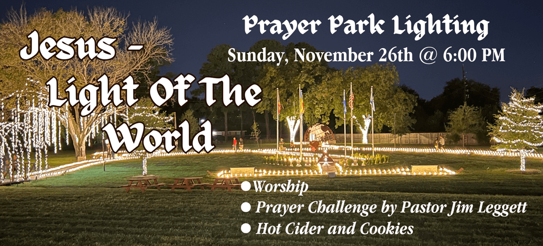 Open Cross Prayer Park | A beacon of hope and reminder of God’s love ...